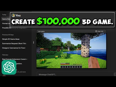 Testing If AI Can Create $100,000 3D GAMES