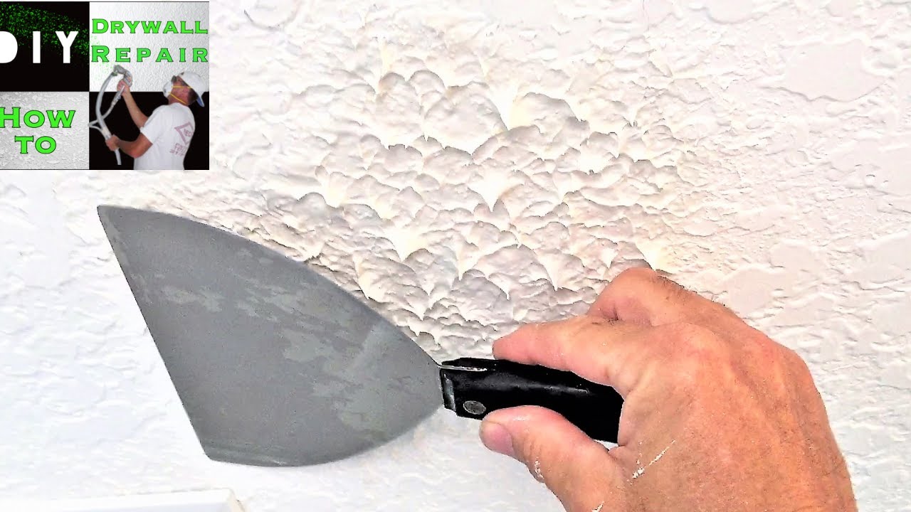 Knockdown texture sponge a great diy knockdown texture matching tool