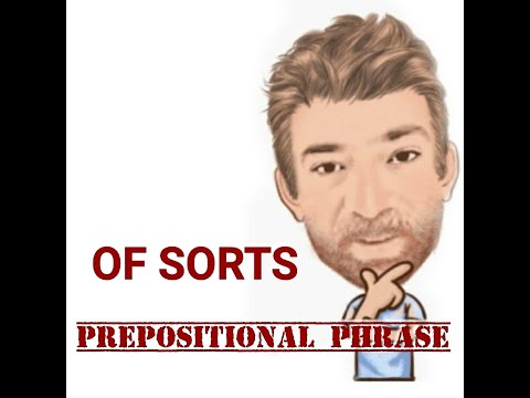 Of Sorts - Prepositional Phrase (167) Two Meanings - Origin - English Tutor Nick P