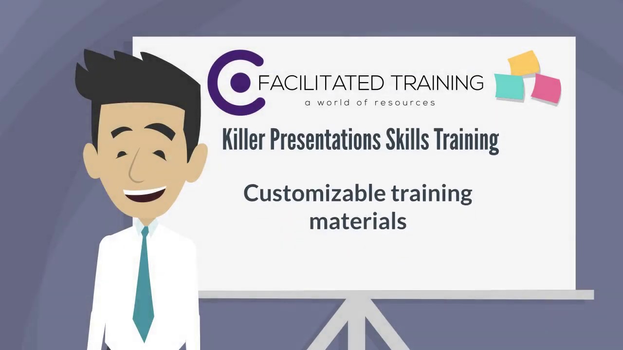 Killer presentations training | Facilitated Training | Customizable training materials