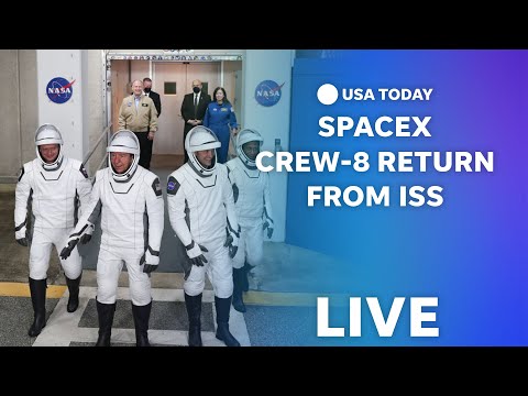 Watch live: SpaceX Crew-8 returns from ISS