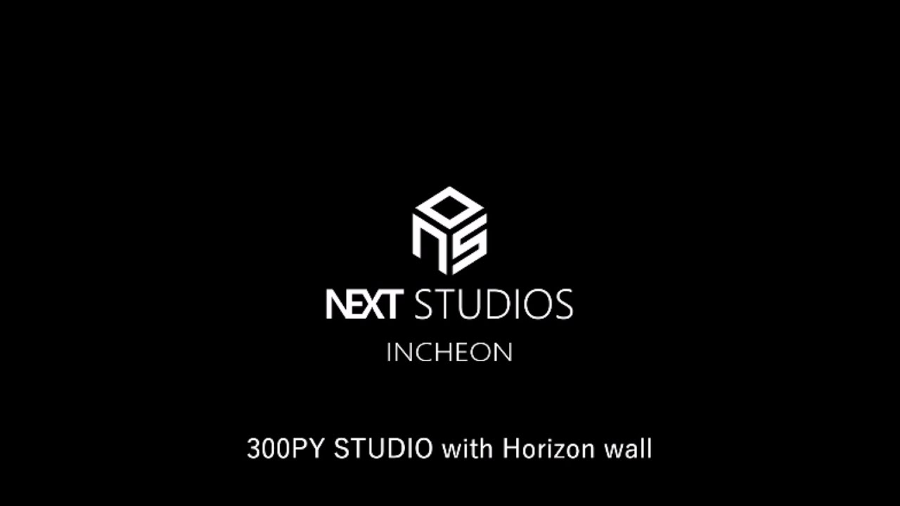 NEXT STUDIOS INCHEON - INTRODUCTION TO 300PY STUDIO WITH HORIZON WALL-3D