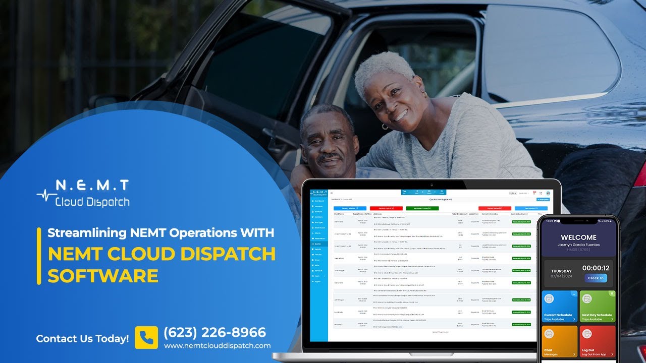 Streamlining NEMT Operations with NEMT Cloud Dispatch Software