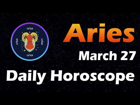 Aries Horoscope Today, Aries Tarot today, 27th March 2024 #arieshoroscope #Horoscopia #ariestarot