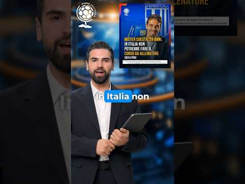CUESTA NUOVO ALLENATORE PARMA, IN ITALIA NON POTREBBE NEMMENO... #Shorts