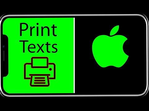 How To Print Text Messages From iPhone Or iPad 2024