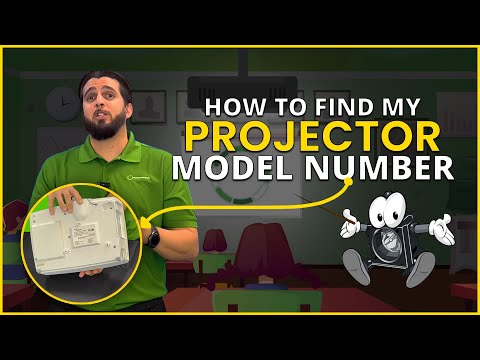 How to Find my Projector Model Number