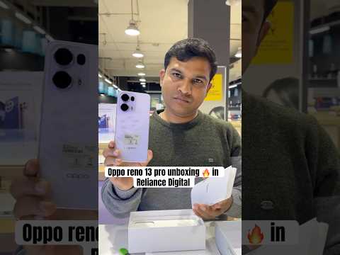 Oppo reno 13 pro unboxing || reno 13 pro || #new #mobile #unboxing #ytshorts #shorts #shortsfeed