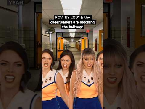 POV: Itās 2001 & the cheerleaders are demanding you āstep upā & āintroduce yourself.ā #early2000s