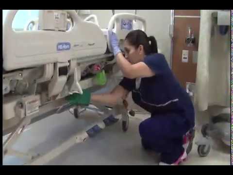 hospital cleaning video