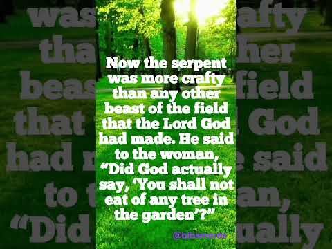Genesis 3:1 ESV Bible Verse
