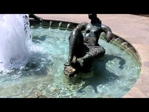 No.10 Marshall-Brunnen - Kultur mit QR Code in Frankfurt