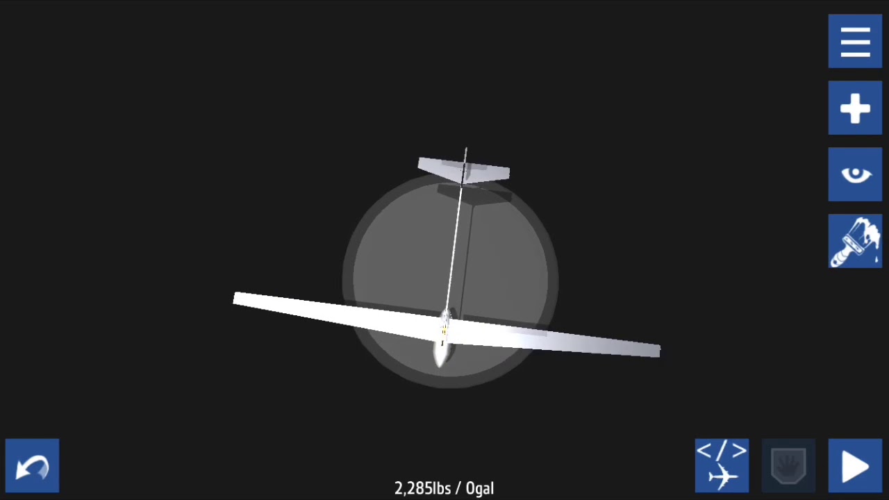 Working ornithopter (SimplePlanes)