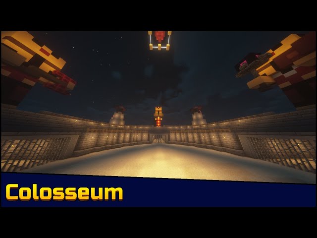 Pixel Gun 3D - Colosseum/Coliseum (Arena Version) Minecraft Map