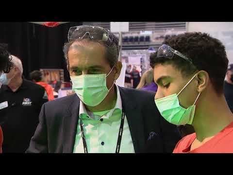 LI students compete in 1st robotics competition at Hofstra