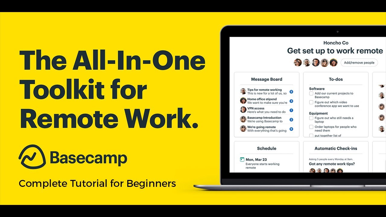 Project Management with Basecamp - Step by step Tutorial from Basic to Advanced