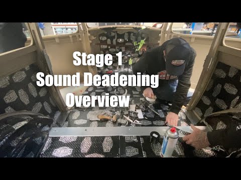 Stage 1 Sound Deadening Basics. What is a butyl deadener?