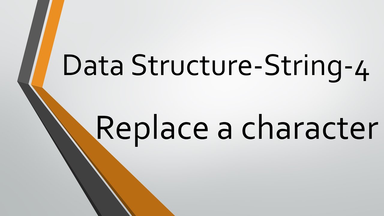 String Problem-4: Replace the character | Java Implementation