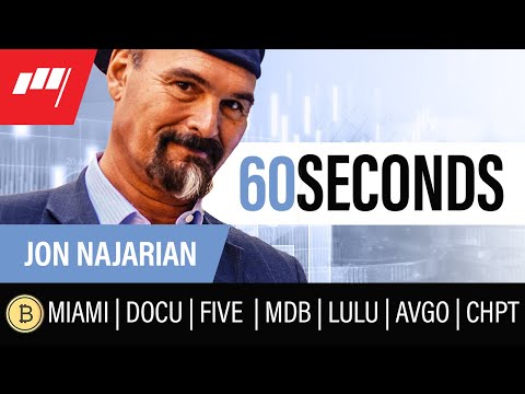 ⏱️60 Seconds from #BitcoinMiami $DOCU $FIVE $MDB $LULU $AVGO $CHPT