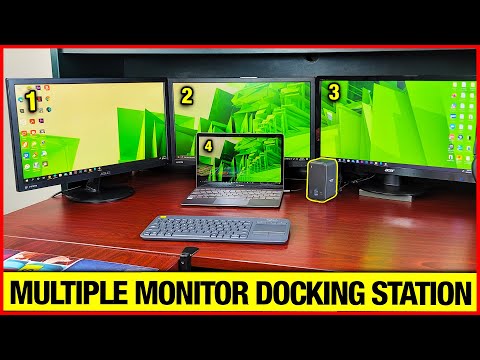 4URPC Dual/Triple Monitor 15in1 USB-C Docking Station!