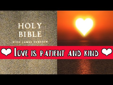 Christian Bible Verses for Love #shorts (1 corinthians 13 4:8 KJV) Love is Patient, Love is Kind