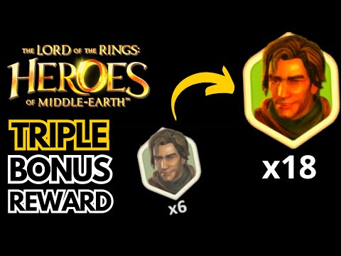 🤩 TRIPLE 🤩 Bonus Chest Reward by doing this | LotR: Heroes of Middle-earth