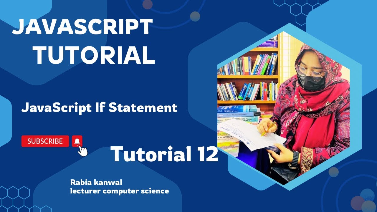 JavaScript if Statement Tutorial in Urdu / Hindi | Rabia kanwal