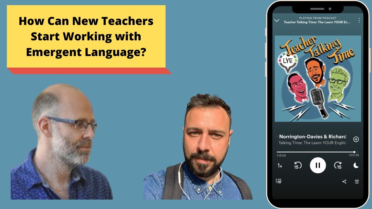 Can new teachers work with emergent language?