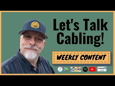 Let's Talk Cabling Podcast: Introductory podcast, what is a RCDD?
