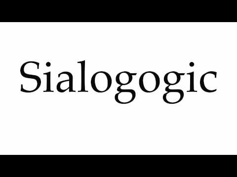 How to Pronounce Sialogogic