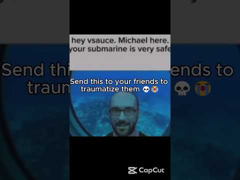 VSAUCE NO AWESOME SAUCE :( #meme #vsauce #submarine #sea #ocean #funny #subscribe #shorts #trending