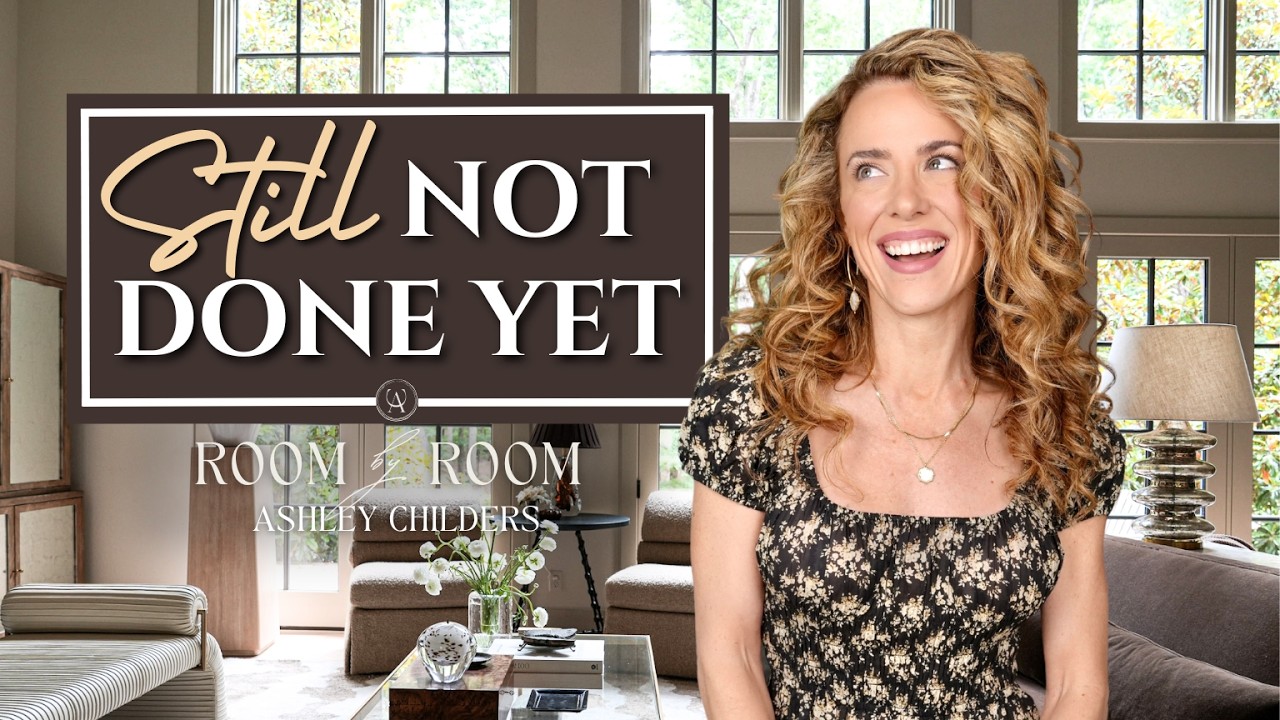 Paint Palette, Ceiling Beams & Custom Hutch: Interior Designer Home Renovation Update