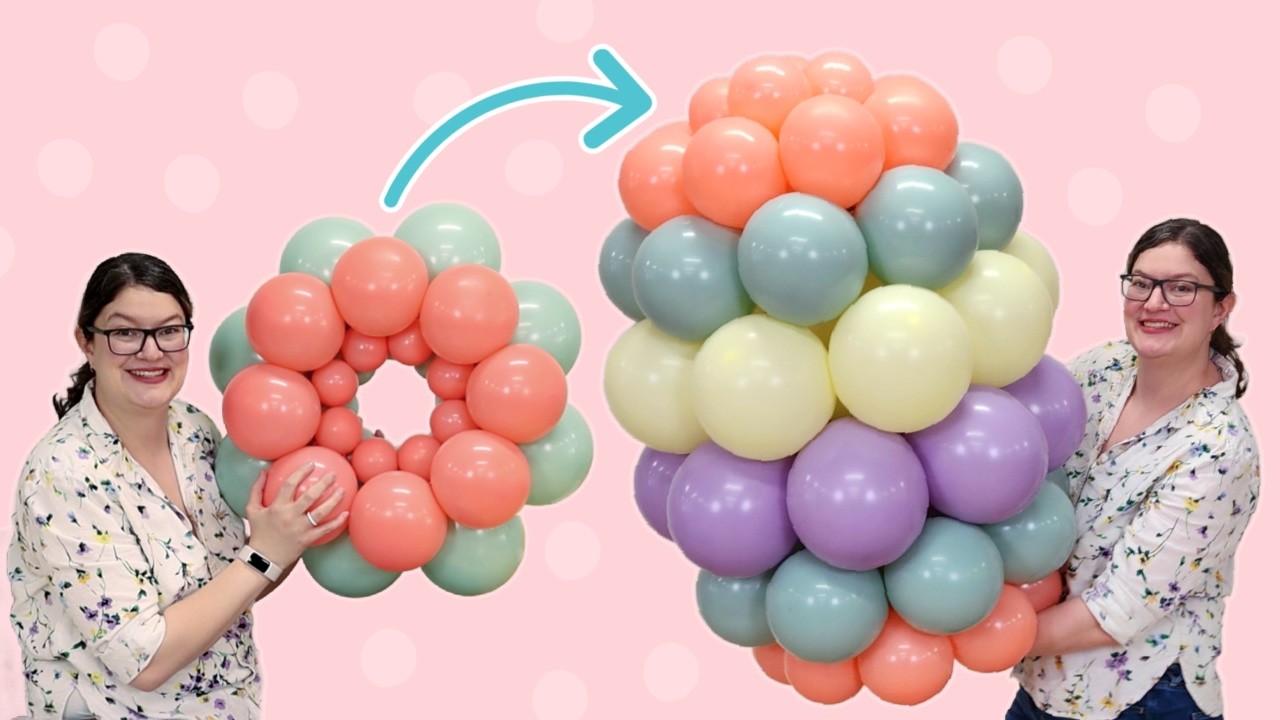 DIY Balloon Easter Egg That's 3 Feet Tall!