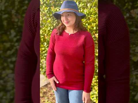 🍂Review of the Zeagoo Fall Ribbed Long Sleeve Sweater: Casual, Cozy & Stylish! 🍁