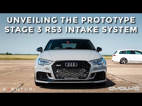 Testing the new prototype STAGE 3 INTAKE for the RS3 at VMAX