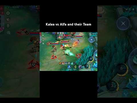Kalea vs Alfa and their Team #MOBA55Creator #mlbb
