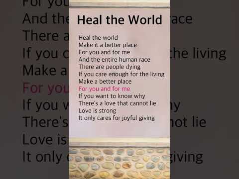 Heal the World | Michael Jackson