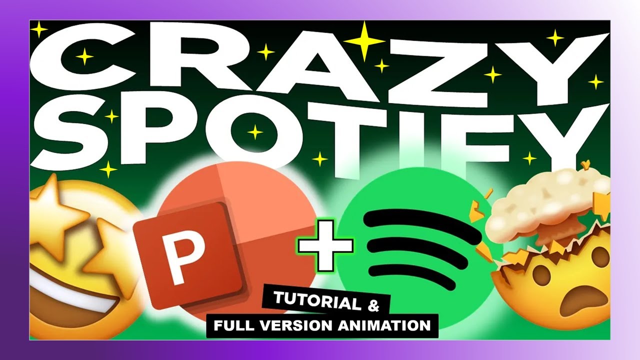 Spotify INSPIRED PowerPoint Template FULL VERSION By PRTN SLIDES