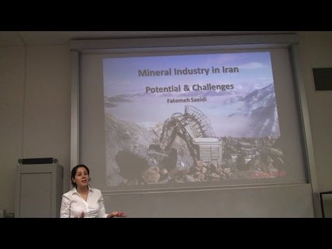 Fatemeh Saeidi JKMRC, UQ