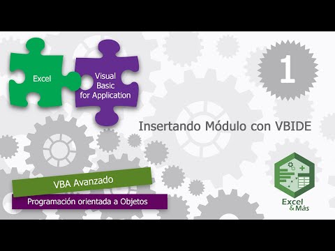 Ejercicio 1 | Insertando Módulos con VBIDE | Excel VBA Avanzado