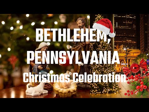 Bethlehem, Pennsylvania Christmas City, #travel #bethleham #pennsylvania
