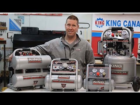 KING CANADA Ultra-Quiet oil-free air compressors