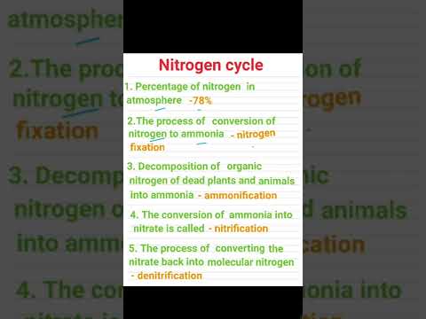 Nitrogen cycle | part 1 | for kvs pgt | UP TGT | biology