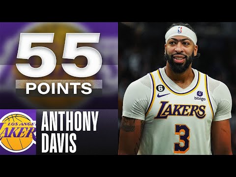 Anthony Davis Goes OFF For Season-High 55 Points 🔥 | December 4, 2022