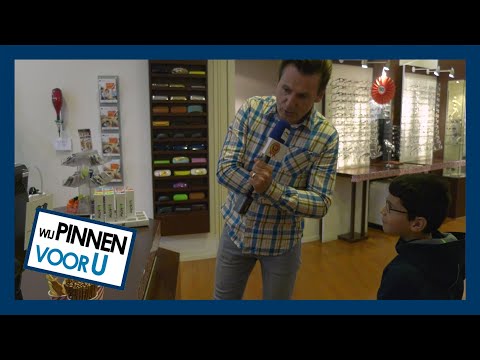 BRIL SCHOONMAKEN met MISTER PIN bij van den Bergh Optiek - Shoppingcenter Overvecht