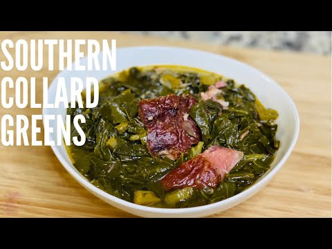 Southern Collard Greens | Collard Greens Recipe | Soul Food | Thanksgiving Recipes