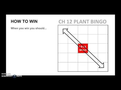 Science Review BINGO