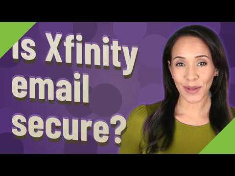 Is Xfinity email secure?