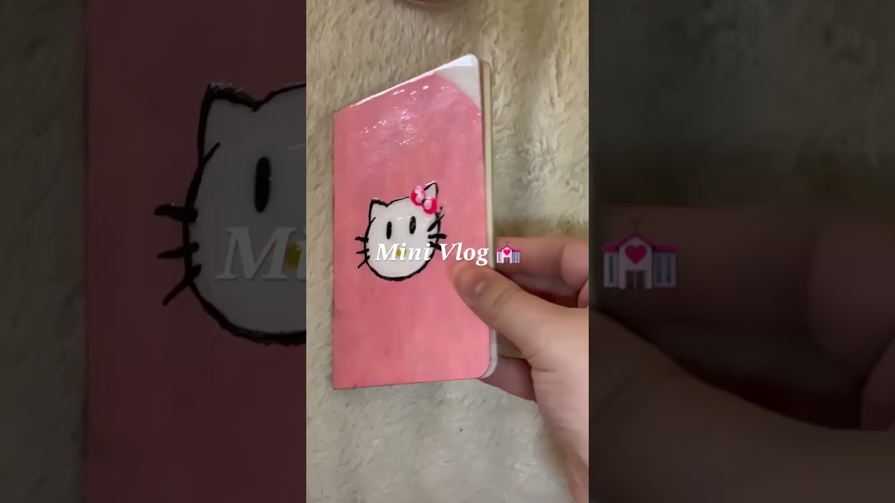 𝑴𝒊𝒏𝒊 𝒗𝒍𝒐𝒈! #fyp #tiktok #trend #audios #makeup #hellokitty #vlog #shorts